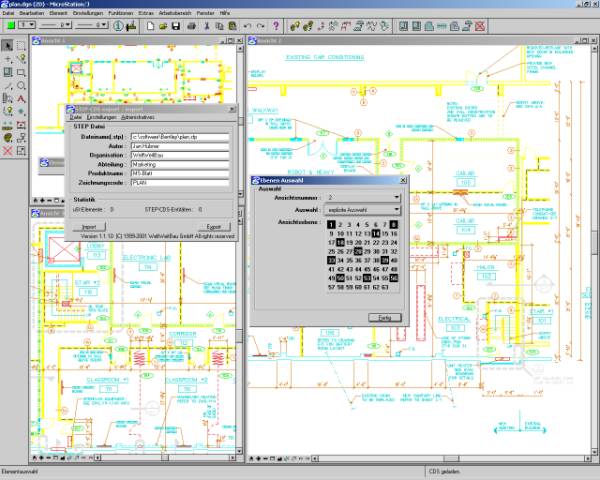 STEP-CDS-Konverter für MicroStation 95 / SE / J vom Bentley Systems Inc.